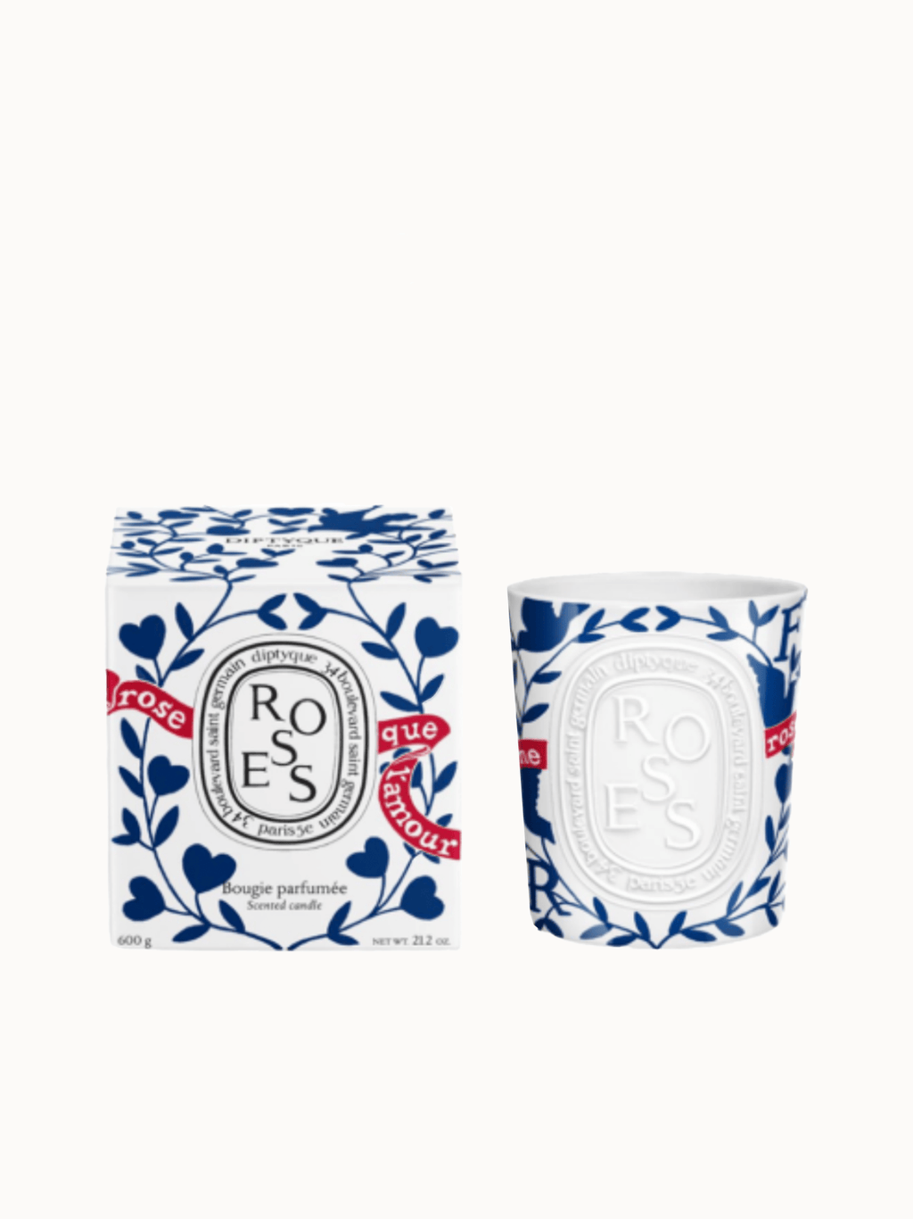 Diptyque Valentine's Roses Large Candle - Limited Edition – Pied Nu